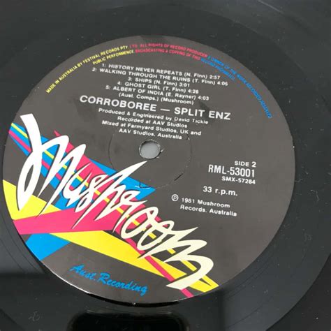 Split Enz Corroborre Vinyl Records