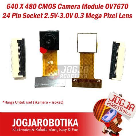 Jual 640 X 480 Cmos Camera Module Ov7670 24 Pin Socket 2 5v3 0v 0 3mp Shopee Indonesia