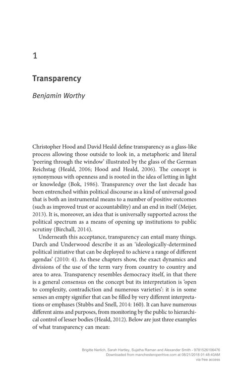 PDF Transparency