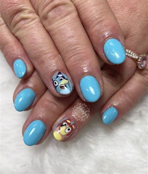 30 Bluey Nail Designs To Paw Sitively Elevate Your Style