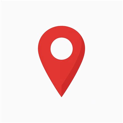 Premium Vector A Red Location Pin Icon Commonly Used In Maps And Navigation Applications