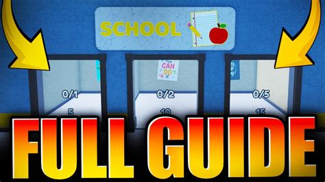 Project Escape Room School Walkthrough Roblox Youtube