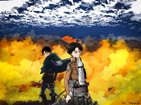 Attack On Titan Levi And Eren