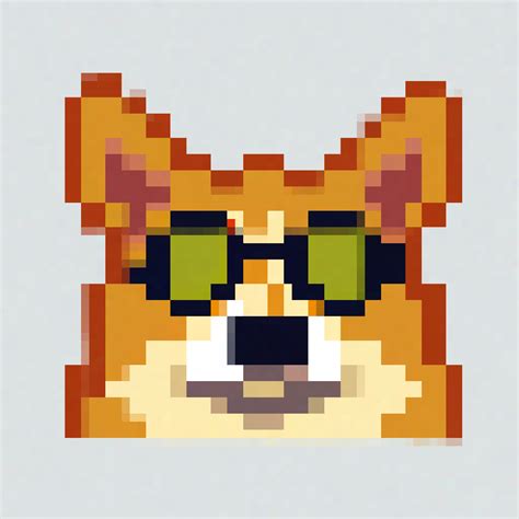 Hình ảnh Pixel Corgi Dễ Thương Cute Corgi Pixel Art Tuyệt đẹp Và đằm Thắm