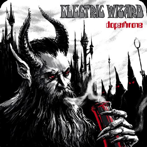 My Redrawn Version Of Of Electric Wizards Dopethrone Rdrawing