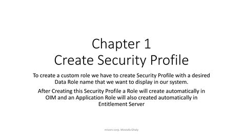 Oracle Fusion Custom Role Guide Pptx
