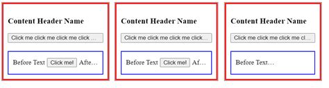 Html How To Truncate Button Text While It Is Between Spans And All Is