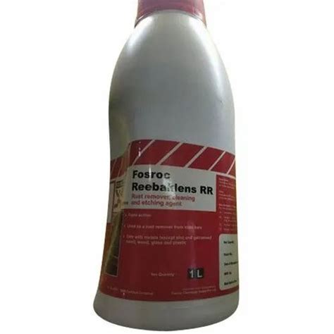 Fosroc Reebaklens Rust Remover At ₹ 550 Litre Waterproof Chemical In Coimbatore Id 20479098691