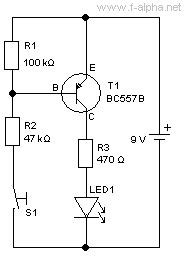 F Alpha Net Experiment 6 Der PNP Transistor II