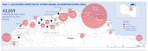 43000 Libyans Displaced By Floods Leave Derna Over Water Scarcity