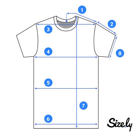 Chest Measurement Men T Shirt