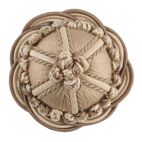 2 Orsay Silk Rosette Taupe Melange Samuel And Sons