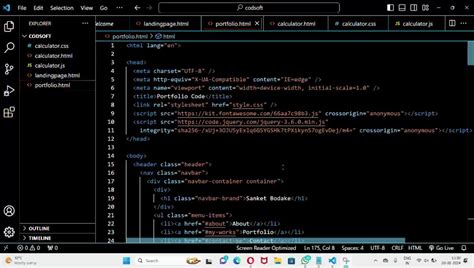 Himaja Talupula On Linkedin Webdevelopment Internship Codingjourney Codsoft
