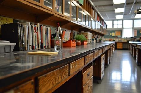 Premium Photo Classy Classroom