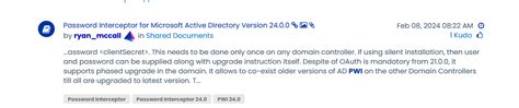 Sailpoint Active Directory Password Interceptor Iiq Discussion And