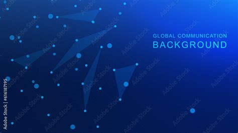 Modern Scientific With Plexus Background Abstract Network Connection Big Data Visualization