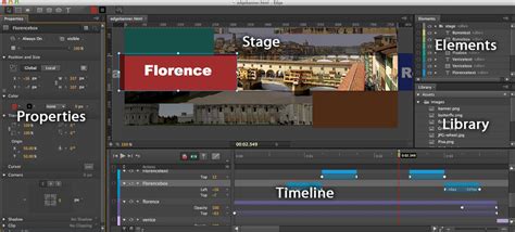 1 The Edge Animate Interface Introduction To Adobe® Edge Animate