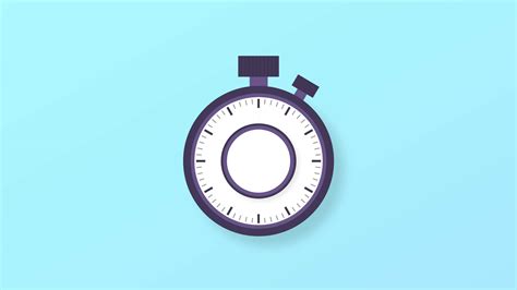 The 20 Minutes Timer Stopwatch Icon In Flat Style Motion Graphics 28259273 Stock Video At
