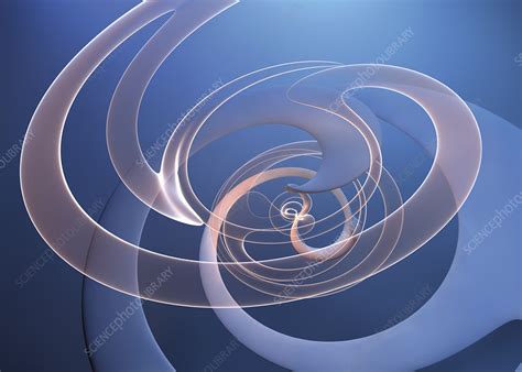 Abstract Swirling Pattern Illustration Stock Image C039 5912 Science Photo Library