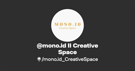 Monoid Ii Creative Space Instagram Facebook Tiktok Linktree