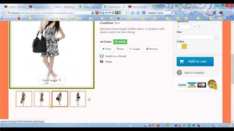 Prestashop 16 Theme Tutorial Product Page Part 2 Youtube