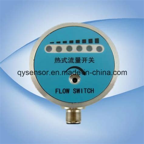 Relay Output Water Flow Switch Oil Flow Sensor For Piple Liquid Flow And Oil Flow