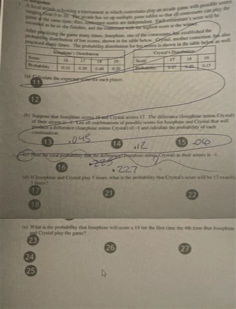Solved I Need E Please Include If Its Bunomial Or Geometric
