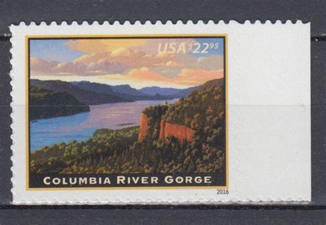 Usa 5041 Columbia River Gorge Express Mail Stamp Mnh United States