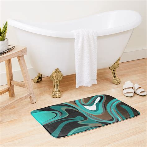 Turquoise Bathroom Rugs