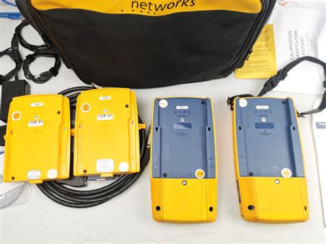Fluke Networks Dsx 5000 Cat6a Lan Cable Certifier Complete Kit