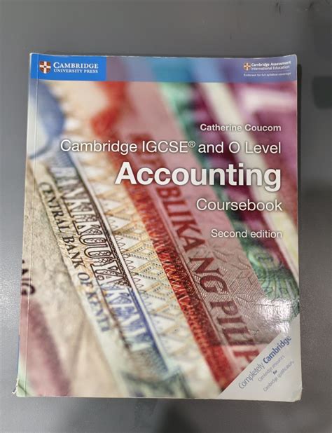 Cambridge Igcse And O Level Accounting Coursebook Hobbies And Toys Books And Magazines Textbooks