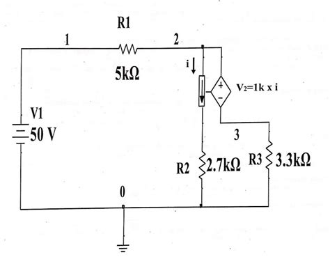 Solved Circuit With Dependent Voltage Source Chegg Com