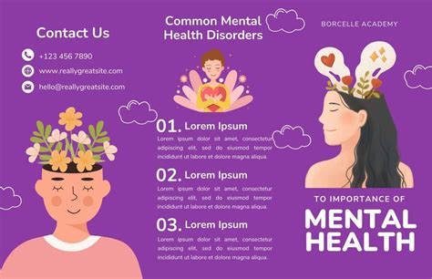Free Mental Health Brochure Templates To Edit And Print Canva