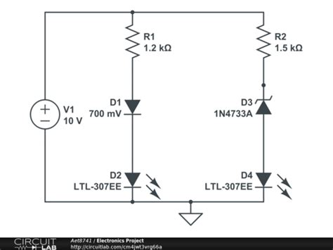 Electronics Project Circuitlab