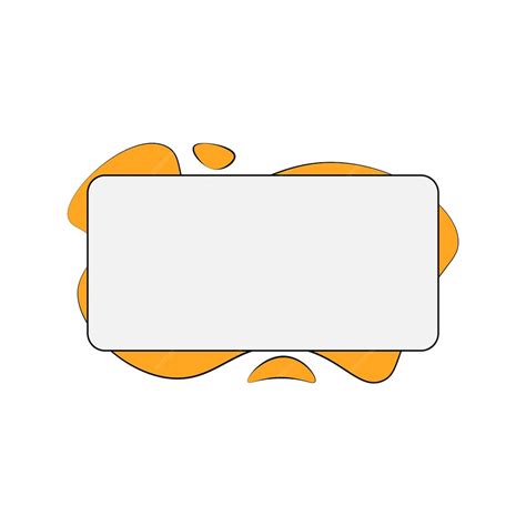 Premium Vector Blob Text Box