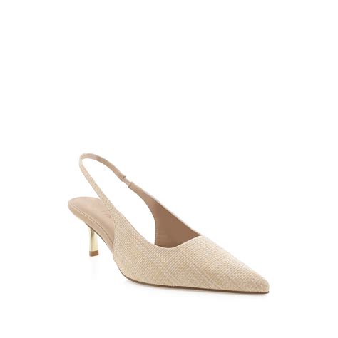 Gemima Heels Natural Raffia Gingham And Heels