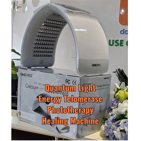 How Double Plus Quantum Light Energy Telomerase Healing Machine Works