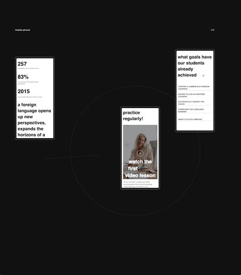 UI UX DesignEnglish Language Courses On Behance
