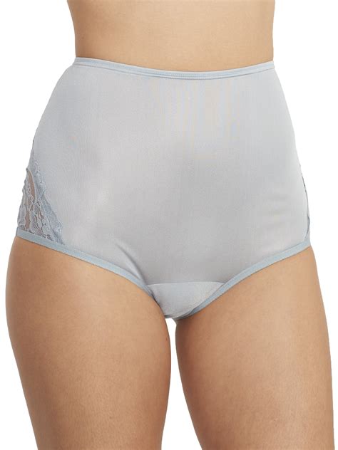 Womens Vanity Fair 13001 Lace Nouveau Brief Panty Seaside Mist 6