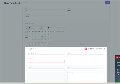 V 719 Layout Issue Datepicker Modal Again Bug Frappe Forum