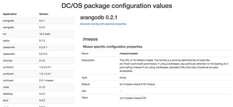 GitHub Dcos Labs Dcos Config Tool A Config UI To Browse And Create