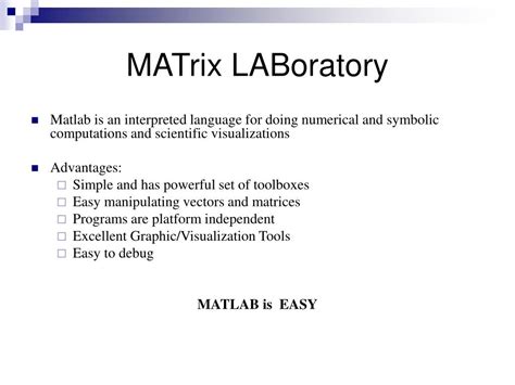 ppt matrix laboratory powerpoint presentation free download id 4477346