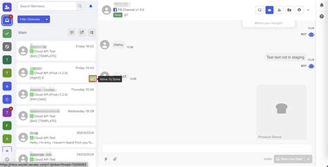 Thread Operations In Inbox Integration Woztell Platform Documentation