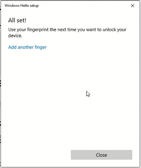 Inspiron And Vostro Laptops With Goodix Fingerprint Sensor Cannot Set Up A Windows Hello