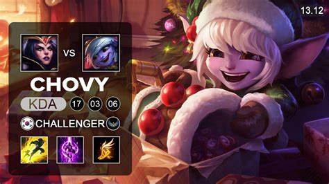 Chovy Tristana Vs Leblanc Mid Kr Challenger Patch 1312 Season 13