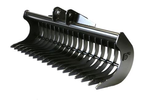 Takeuchi Tb250 60 1500mm General Purpose Rake Bucket 75mm Gaps 4