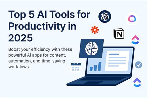 Top 5 Ai Tools For Productivity In 2025