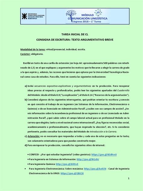 Cl Tarea Inicial Pdf