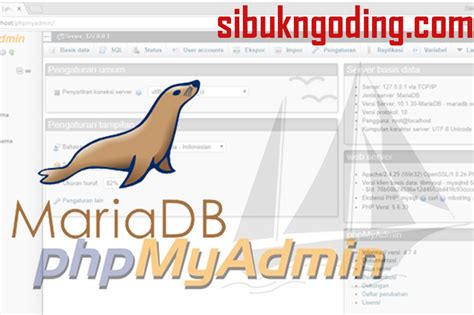 Membuat Database Mariadb Dengan Phpmyadmin