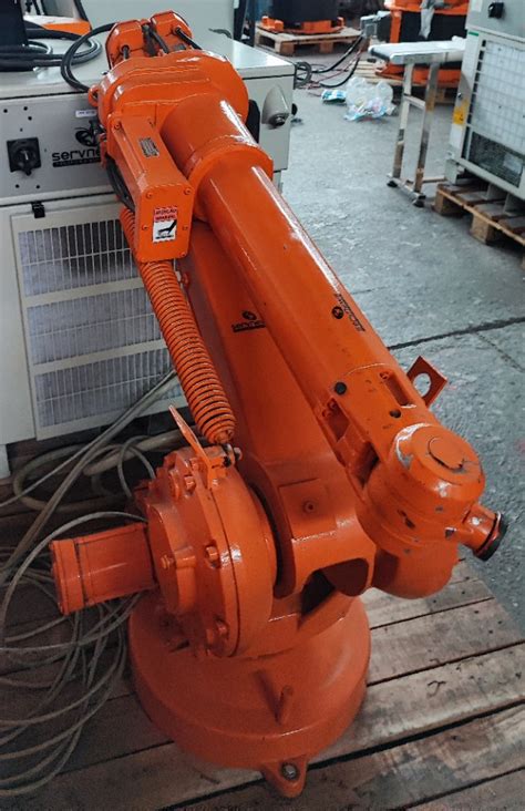 Abb Robotics Irb1400 Complete Control S4c M98 Industrial Robot Used